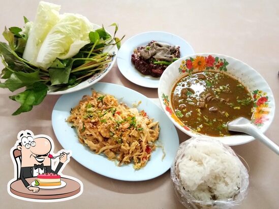 Menu at Si Ping Mueang Isan Food restaurant, Chiang Mai