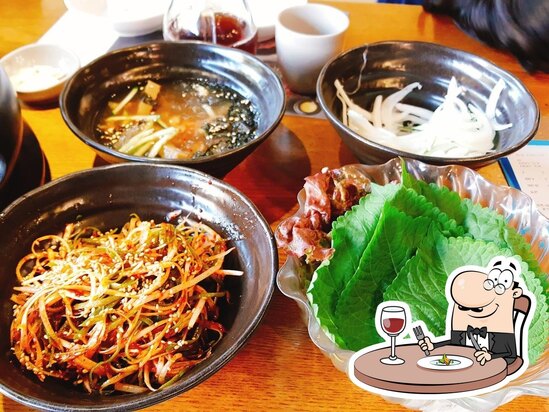 Menu at Daon ribs miahjeom restaurant, Seoul