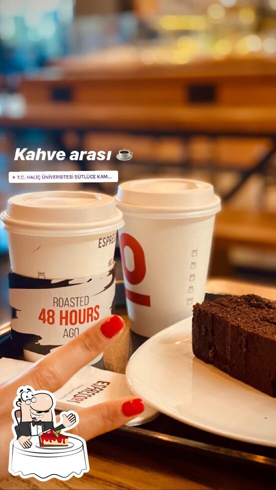 Menu at Espressolab Haliç Üniversitesi, Istanbul
