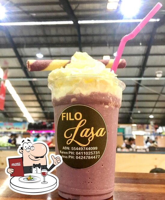 Menu at FILO LASA, Blacktown