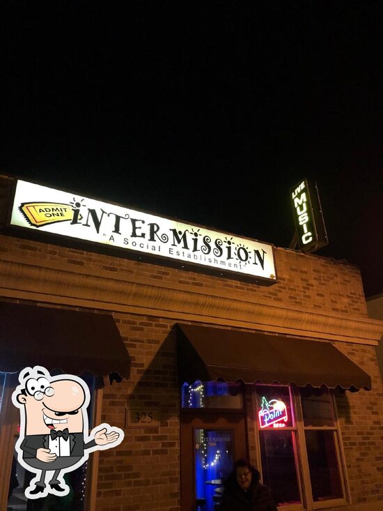 Menu at Intermission Bar, Wausau