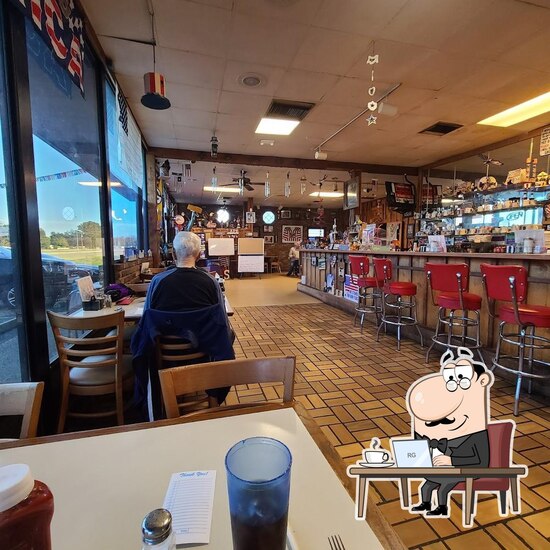 Menu at Cafe USA, Bossier City
