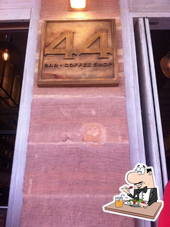 Menu at 44 Bar · Coffee Shop, Chios