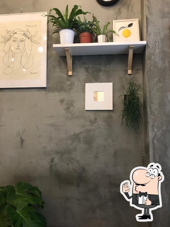 Menu at Conan coffee, Seoul
