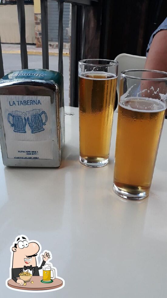 Carta del pub y bar La Taberna, Castilléjar