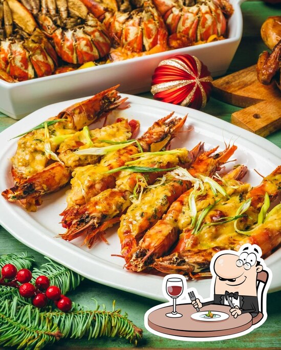 Menu at Queensland Catering restaurant, Las Pinas