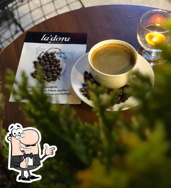 Menu at La’dora coffee, Ankara