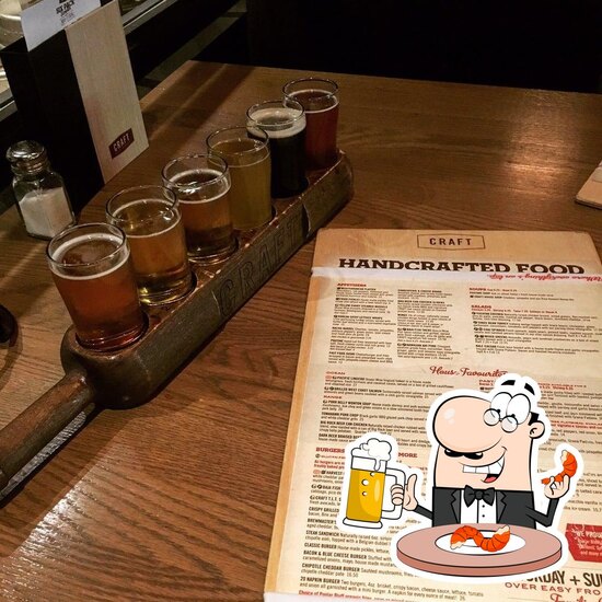 Menu at CRAFT Beer Market Edmonton pub & bar, Edmonton