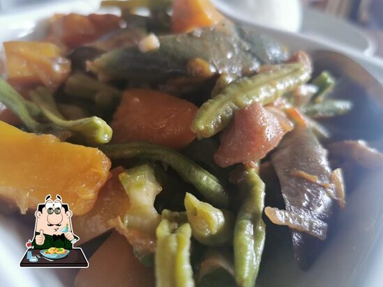 Menu at Casa Capsa restaurant, Gubat
