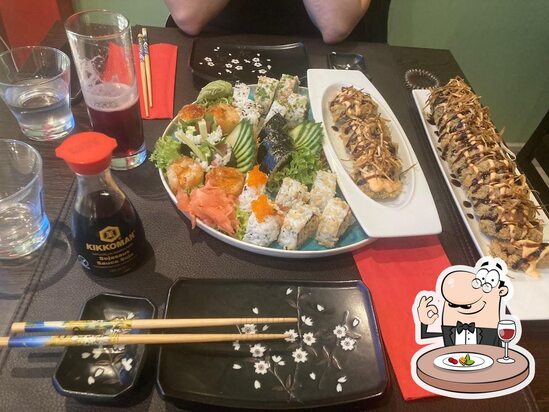 Menu at Tsuru Sushi, Leuven