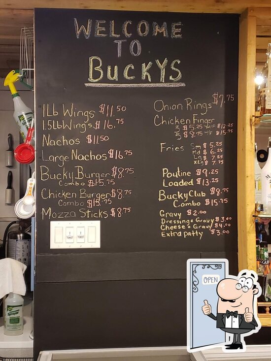 Buckys bar n grill, Spaniard's Bay - Restaurant menu, prices and reviews