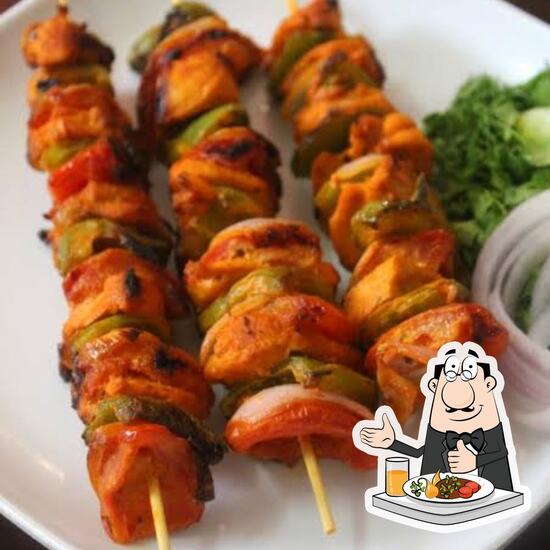 Menu at Lucknow kabab, Vijayapura