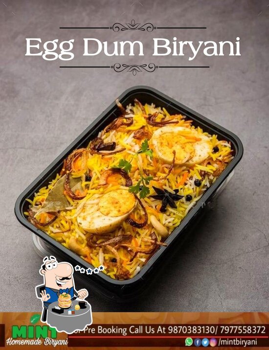 Menu at Mint Dum Biryani, Thane