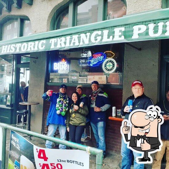 Seattle's Historic Triangle Pub, Triangle Hotel and Bar, 553 1st Ave S ...