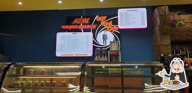 Menu at 007 Kozi Cafe, Centurion, 1 Colin Rd
