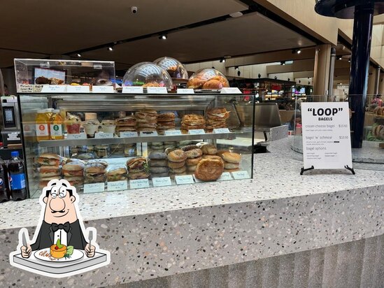 Menu at Loop Bagels & Coffee cafe, Mascot