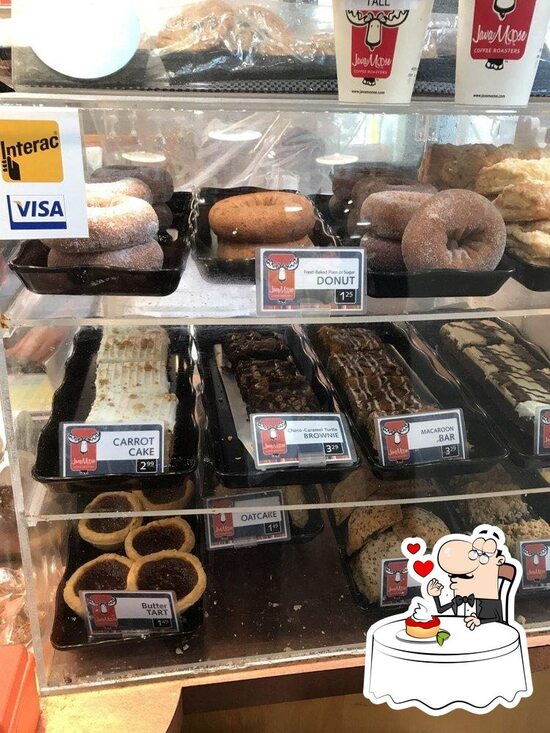 Menu at Java Moose cafe, Saint John, 84 Prince William St