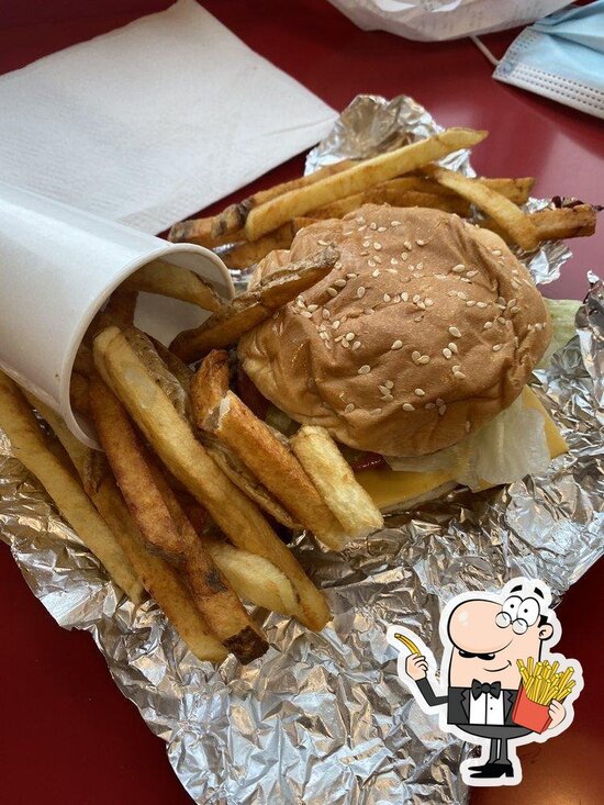 Menu at Five Guys fast food, Columbus, Hilliard Rome Rd
