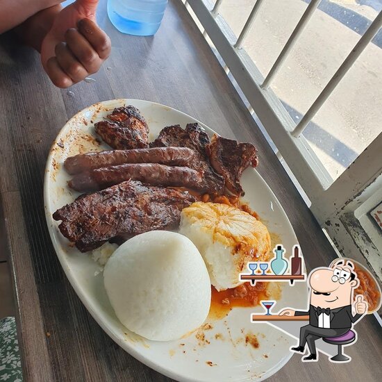 Menu at PAPA RONS SHISA NYAMA restaurant, Cape Town