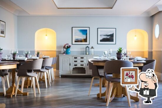 Menu at The Salt Cellar restaurant, Tenby
