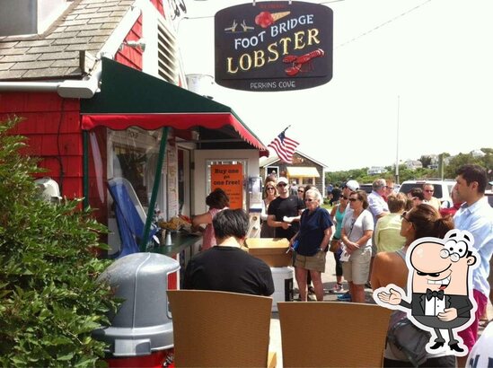 Menu at Footbridge Lobster restaurant, Ogunquit