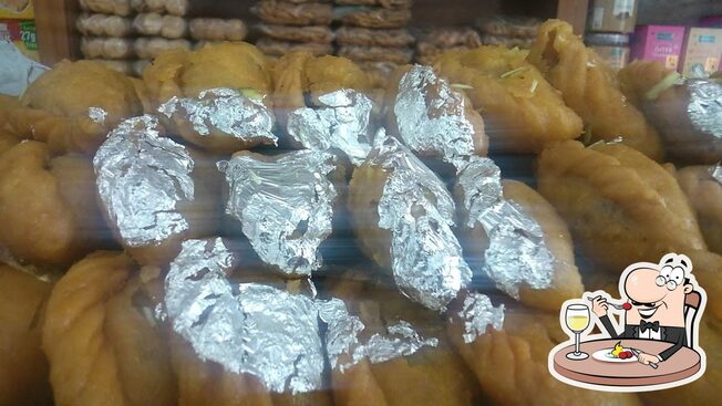Menu at Bombay bakery sweets, Raipur Rani