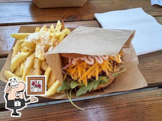 Menu at Lazy Duck Burgers, Bucharest