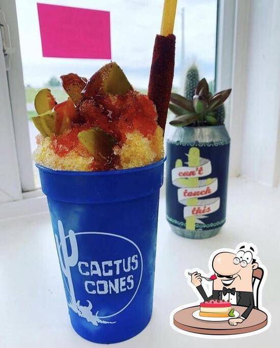 Menu at Cactus Cones restaurant, Coweta