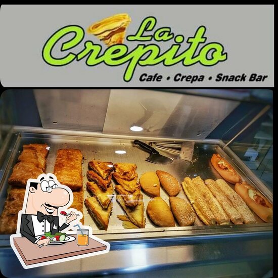 Menu at La Crepito, Peraia