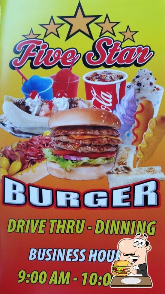 Five Star Burger Modesto in Modesto - Restaurant menu and reviews