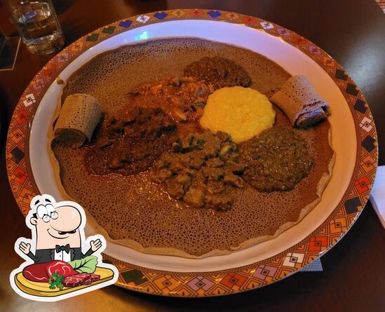 Menu at MESOB ETHIOPIAN EATS restaurant, Winnipeg