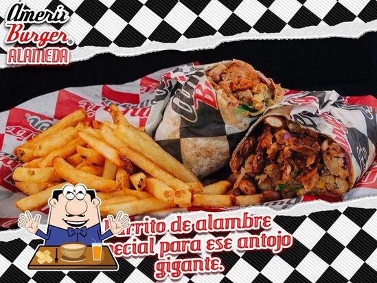 Carta del restaurante Amerix Burger Alameda, Aguascalientes