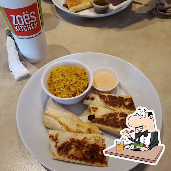 Menu at Zoës Kitchen restaurant, Harahan, S Clearview Pkwy Suite D