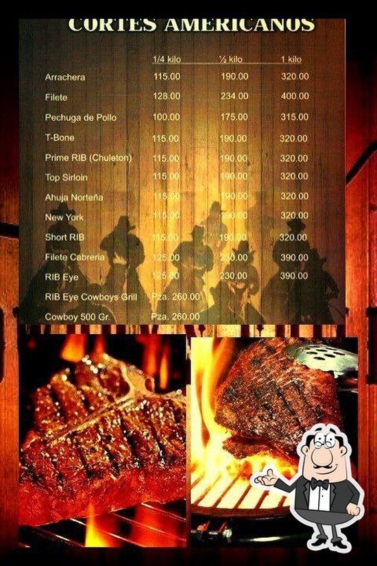 Cowboy's Grill Steak House, Tuxtla Gutiérrez - Menú del restaurante ...