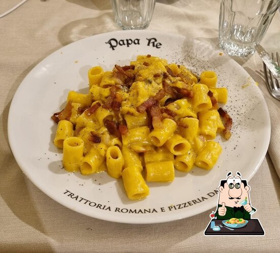 Menu da Papa Re ristorante, Roma