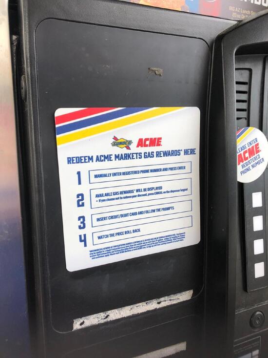 Carta de APlus at Sunoco, King of Prussia
