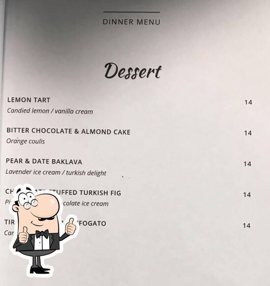 Menu at Chez Simo Cafe & Bistro, Christchurch