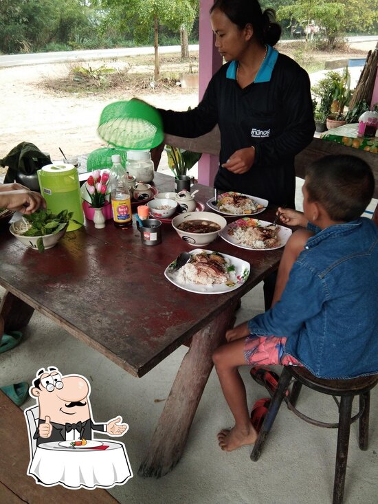 Carta del restaurante หมูลงเรือ, Ban Kha