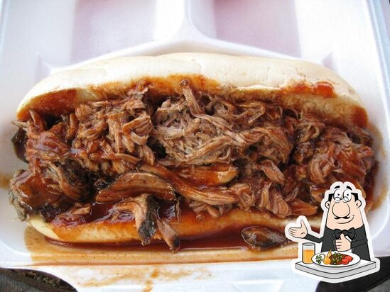 Menu at Roadside BBQ, Parkland, Pacific Ave S