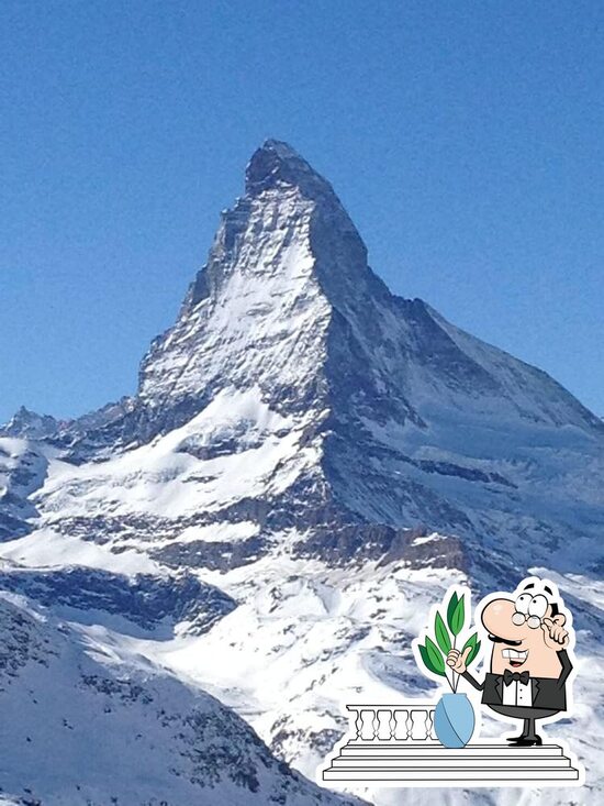 Menu at Fluhalp (Mountain Hut & Restaurant), Zermatt, Skigebiet Rothorn