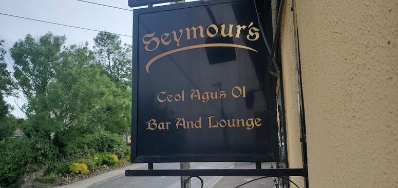 Menu at Seymour Mary and James pub & bar, Portroe