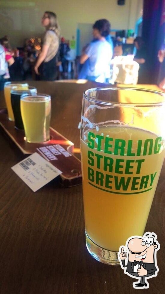 Menu at Sterling Street Brewery restaurant, Clinton