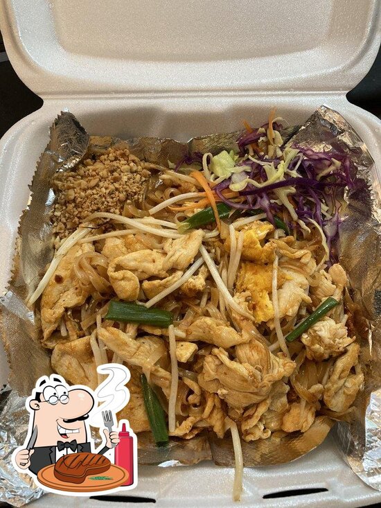 Menu at Thai Spot restaurant, Chino Valley