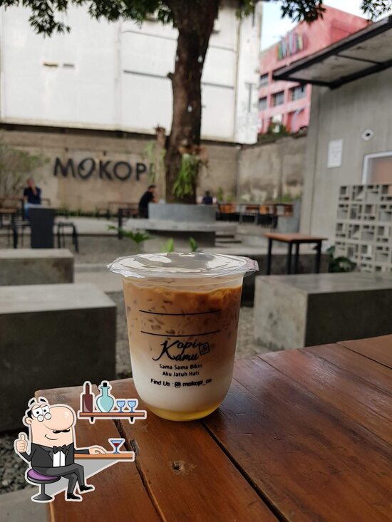 Menu at Mokopi Cafè cafe, Bandung