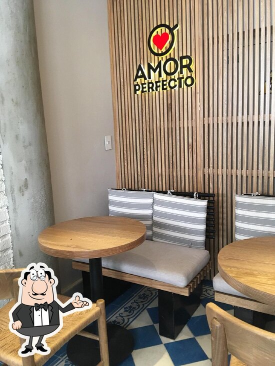 Menu at Amor Perfecto Café, Santa Marta