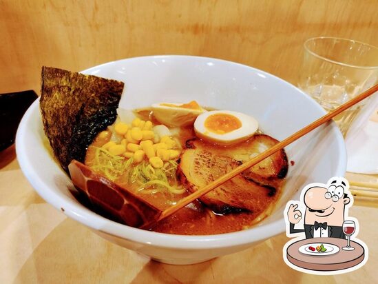 Menu at Ramen ya restaurant, Rennes