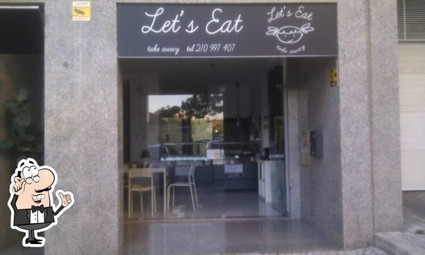 Carta del restaurante Let's Eat, Lisboa
