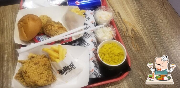 Menu at Stomach fried chicken Haram street branch restaurant, Egypt