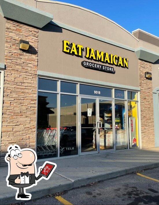 Carta de Eat Jamaican Grocery Store, Edmonton