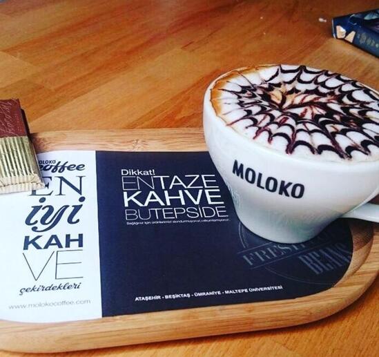 Menu at Moloko coffee kadikoy, Istanbul